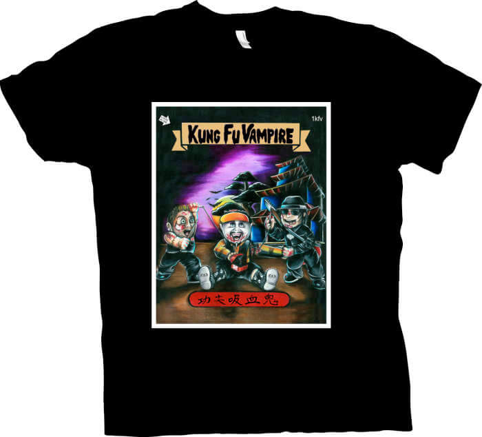 "Garbage Pail" T Shirt - Kung Fu Vampire